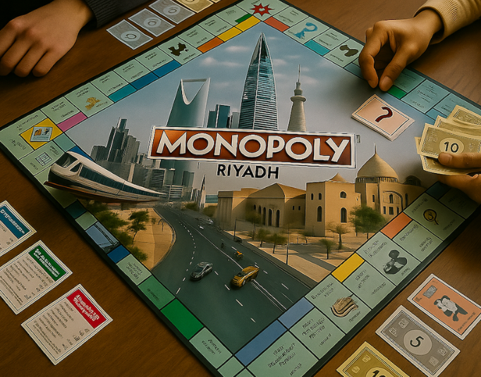 Monopoly Riyadh Showcases the City's Iconic Landmarks 2025