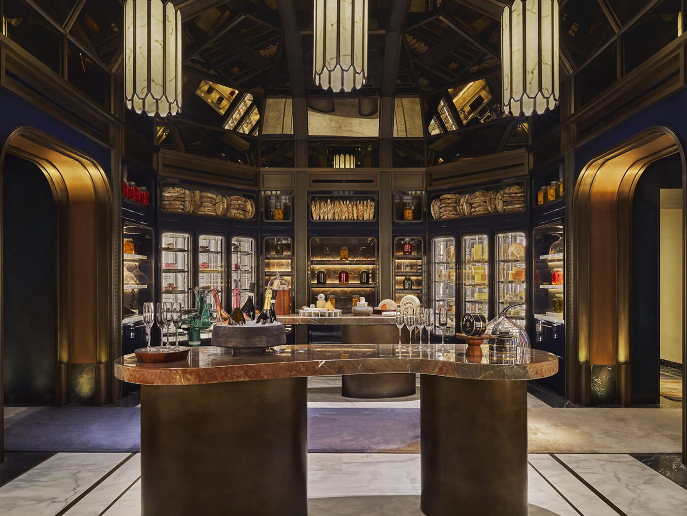 Saudi cheese and non-alcoholic wine library - Destination KSA