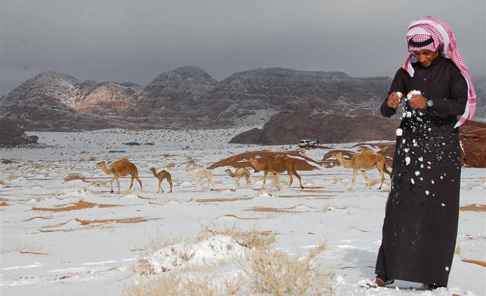 5 Places That Snow in Saudi Arabia